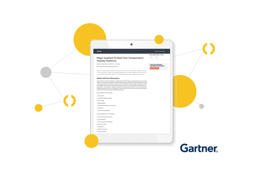 Gartner 2023 Magic Quadrant Report | Transporeon